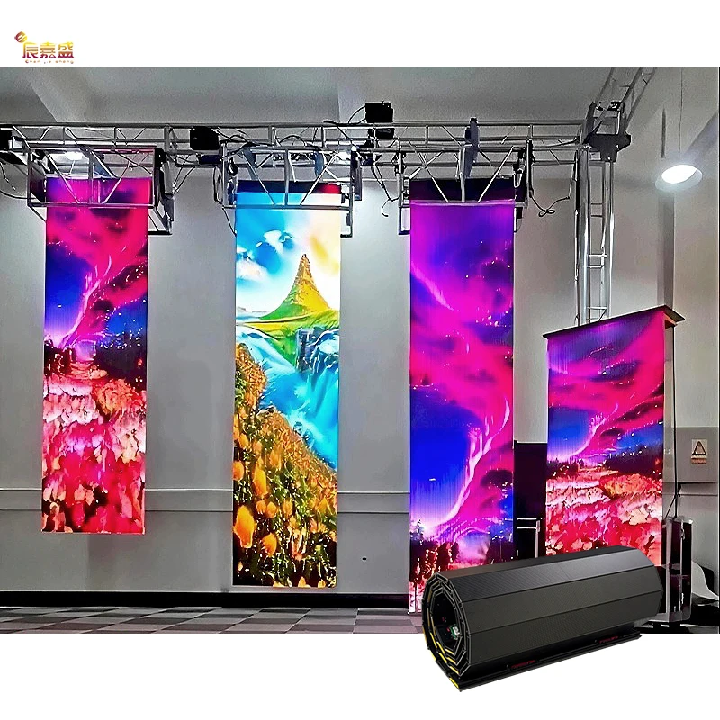 ZJZ Flexible Interactive Wall Video Folding Carpet Floor Waterfall ...