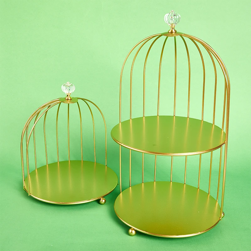 1PC-Iron-Art-Nordic-Style-Bird-Cage-Rack-Cosmetic-Storage-Rack ...