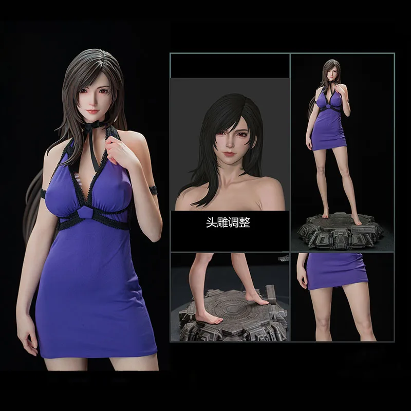 Creation Tifa Resin Gk Limited Statue Figure Model