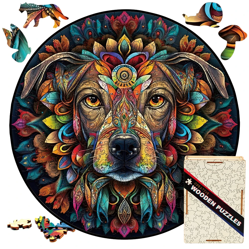 Rompecabezas-de-animales-de-madera-para-adultos-rompecabezas-de-perro ...
