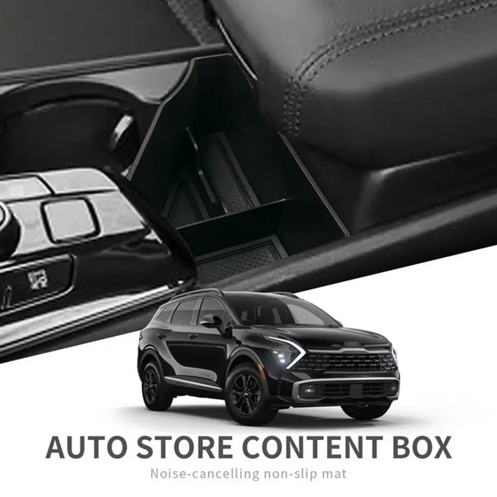 Car Center Control Storage Box Professional Fit Auto Interior ...