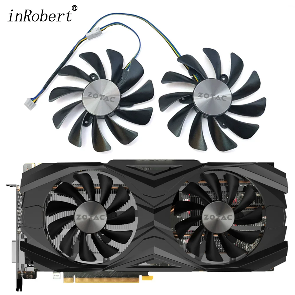 95mm Gaa8s2u Gtx1080ti Amp Gpu Cooler Fan For Zotac Geforce Gtx 1080 Ti ...