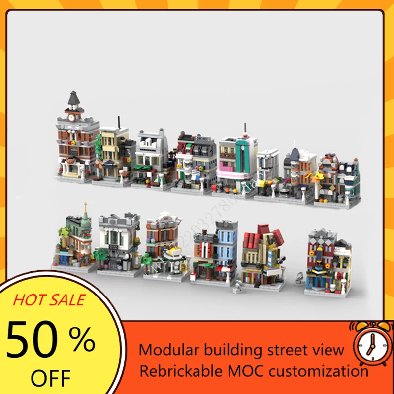 Rebrickable Modular Building Sets Are the Secret to Realistic Street ...