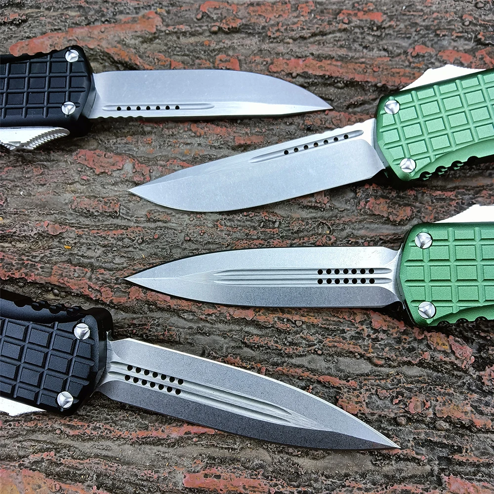 Тактический нож с двойным лезвием Microtech D2 Blade OTF | AliExpress
