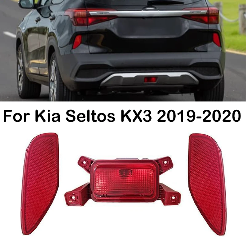 For-Kia-Seltos-KX3-2019-2020-Car-Rear-Bumper-Light-Reverse-Light-Rear ...