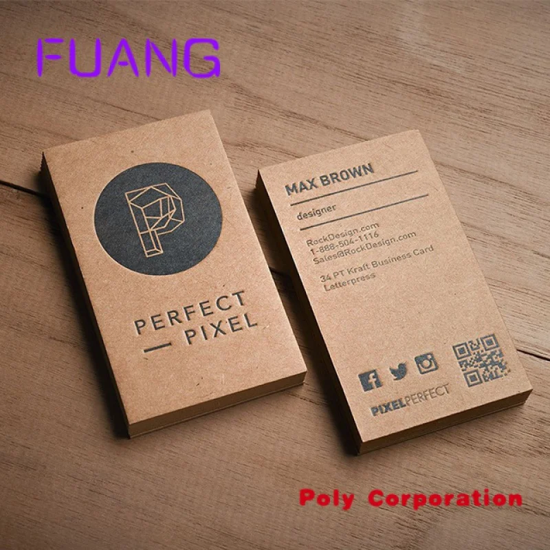 Kraft Business Cards