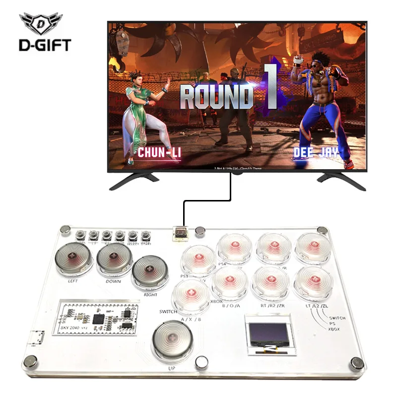 Hitbox-Arcade-Joystick-Street-Fighter-Controller-Fight-Stick-Game ...