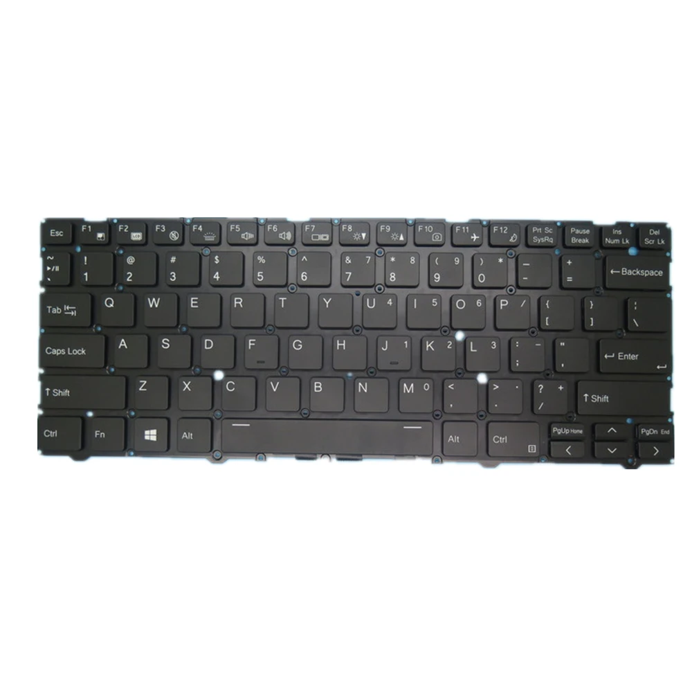 Teclado de portátil para CLEVO NL40CU NL40GU NL40ZU, negro, edición de ...