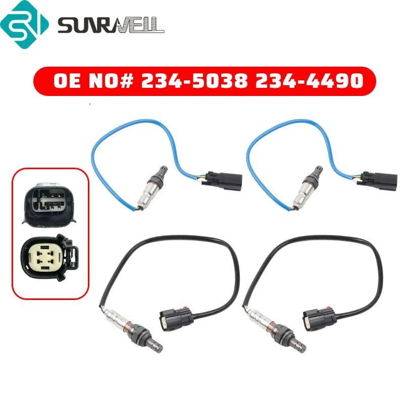 4PCS-234-5038-234-4490-Up-Downstream-O2-Oxygen-Sensor-For-Ford-Explorer ...
