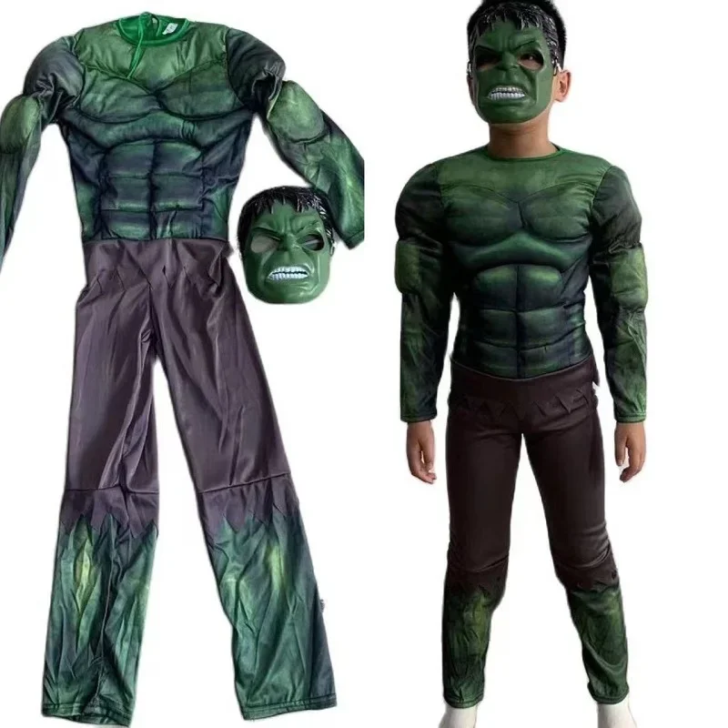 Boy-Clothes-Muscle-Incredible-Hulk-Cosplay-Fancy-Dress-Costumes-Child ...
