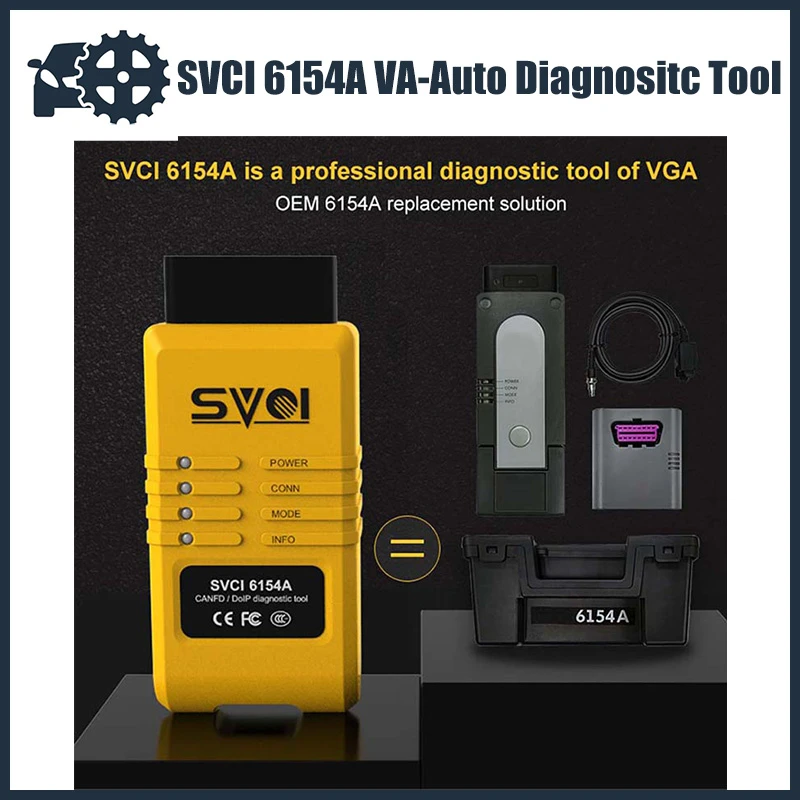 Svci 6154a Diagnositc Tool Original Driver Svci6154a For Va-g Obdii ...