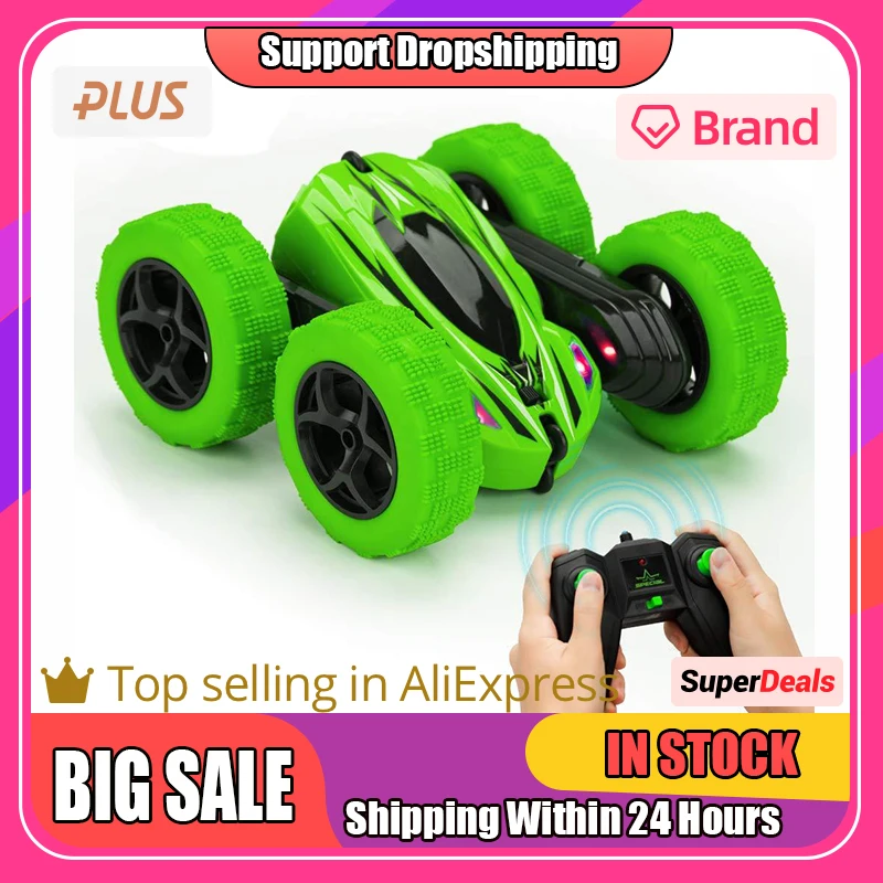 Twister.CK RC Stunt Car with Remote Control, 2.4 GHz RC Trucks Off Road ...