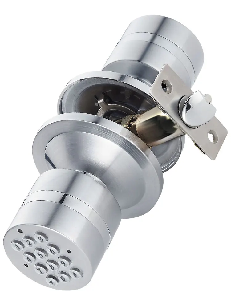 Keyless-Electronic-Entry-Door-Knob-Keypad-Smart-Door-Knob-Interior-Door ...