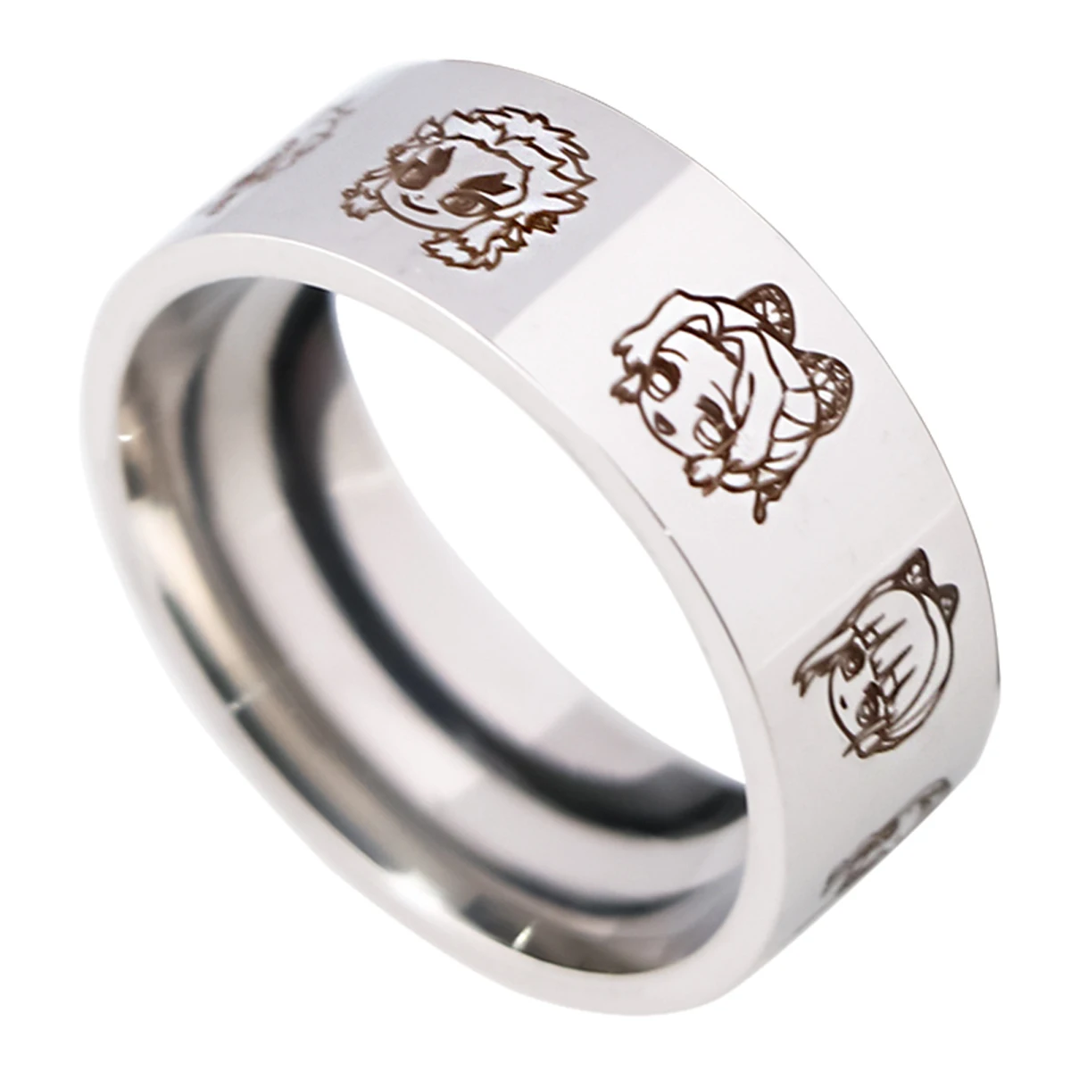 Demon Slayer Jewelry Ring Woman | Kimetsu Accessories Yaiba | Demon ...