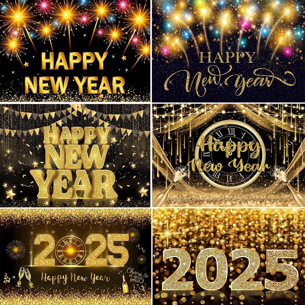 Happy-New-Year-Theme-New-Year-Eve-Sparklers-Fireworks-Celebrate-Party ...