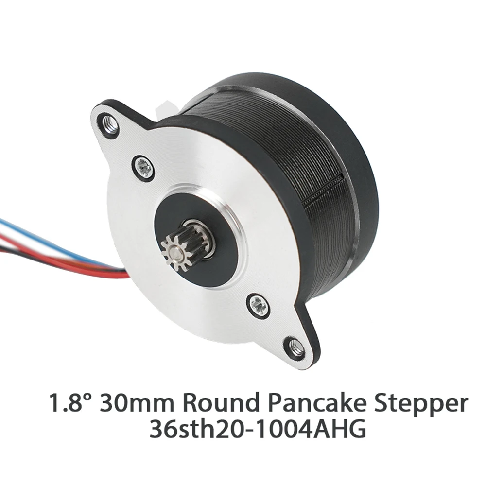 Direct-Dual-Drive-Extruder-Stepper-Motor-NEMA14-36mm-Round-Pancake ...