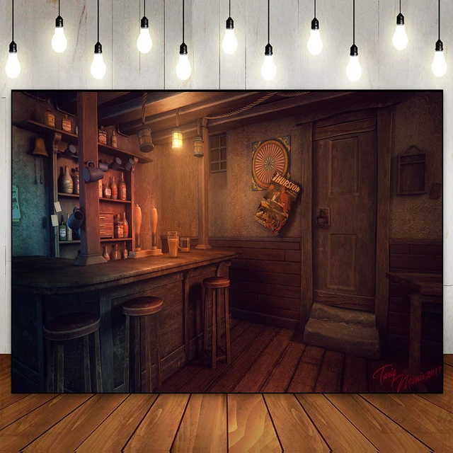 Wood Bar Background