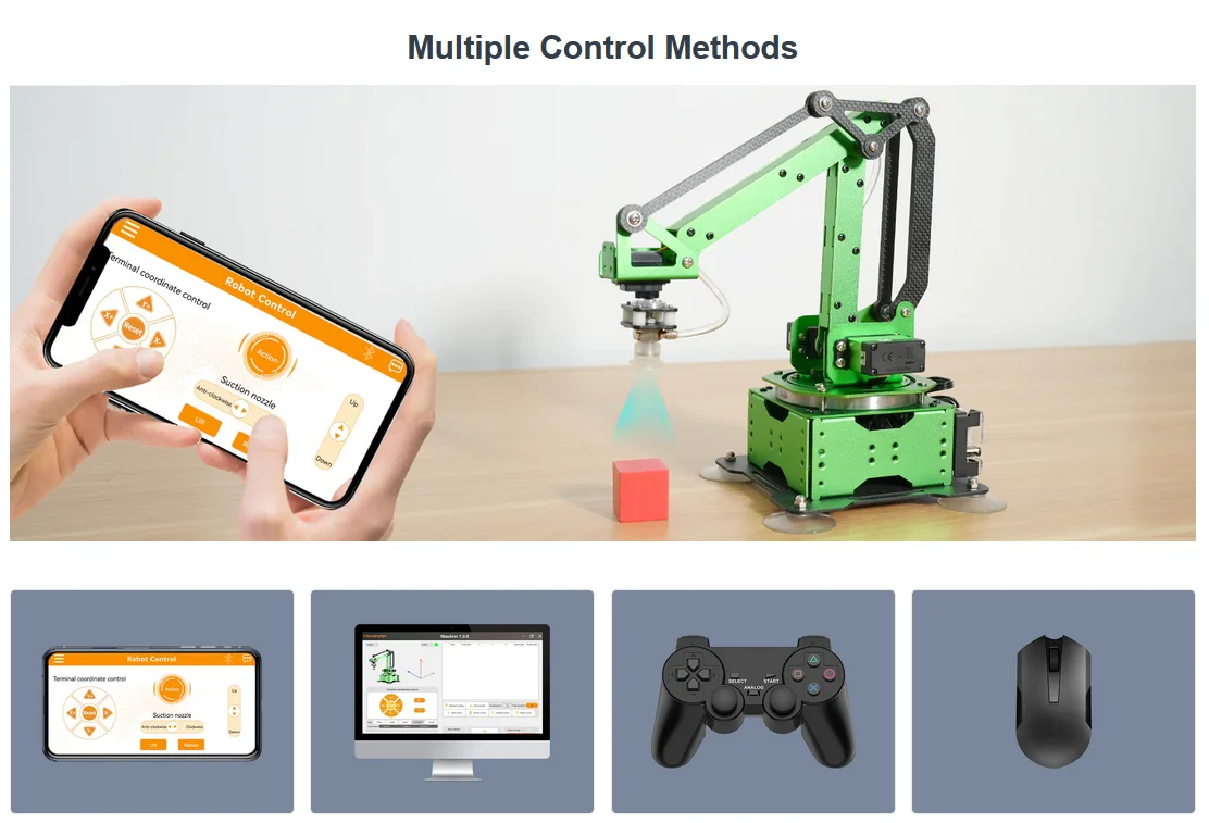 MaxArm brazo robótico de código abierto, manipulador alimentado por ...