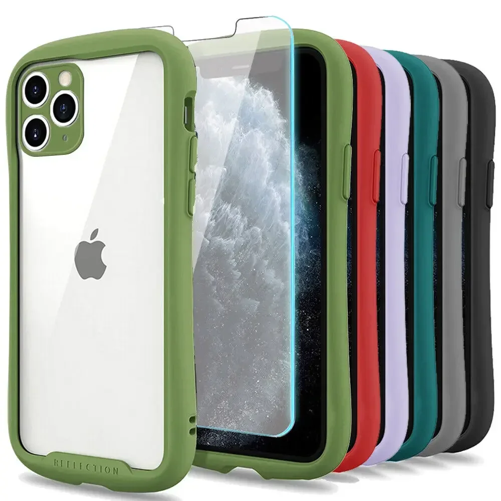 iFace Mall Clear Phone Case For iPhone 11 12 13 14 15 Pro Max XS Max XR ...