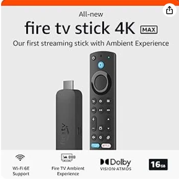 Original All-New Amazon Fire TV 4K Max streaming device, Digitaltrends ...