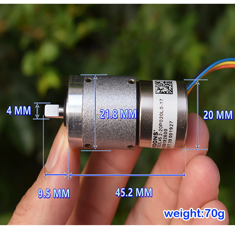 Micro-22MM-Planetary-Gear-Motor-Full-Metal-Gearbox-Gear-Motor-High ...