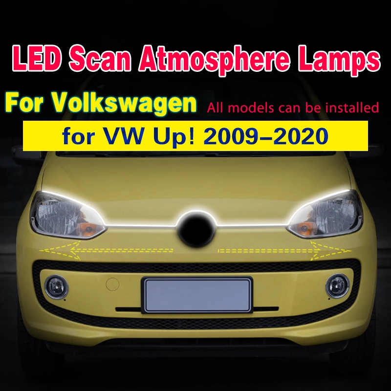 1Pcs-12V-LED-Lamp-for-VW-Up-2009-2020-Daytime-Running-DRL-Lights-With ...