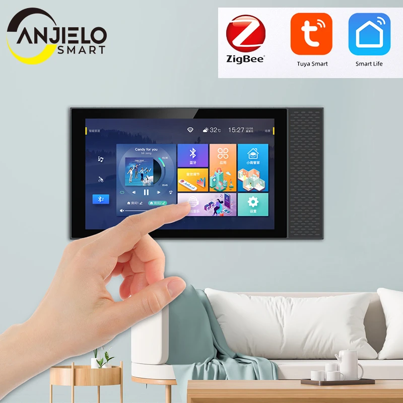 Tuya Smart Home Control Panel Controls All Tuya Smart Products Such As ...