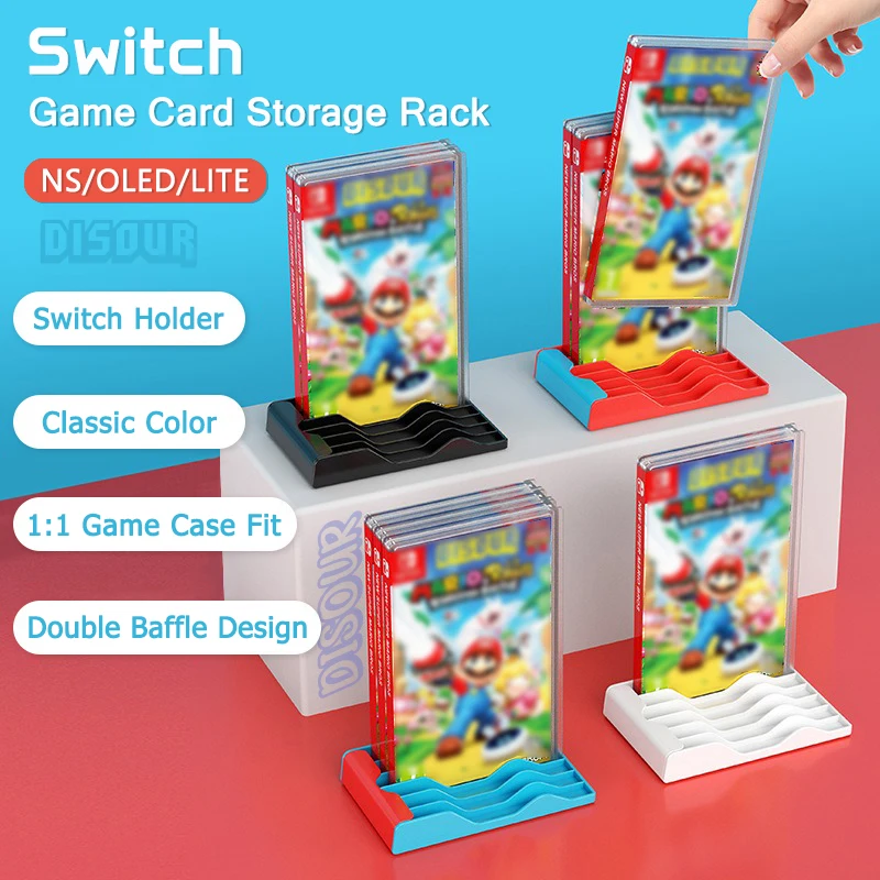 For-Nintendo-Switch-Desktop-Card-Box-Holder-Cassette-Storage-Rack-Game ...