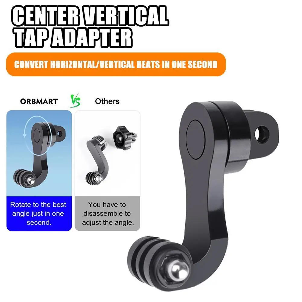Action-Camera-Accessories-360-Vertical-Rotation-Stand-Adapter-Neck ...