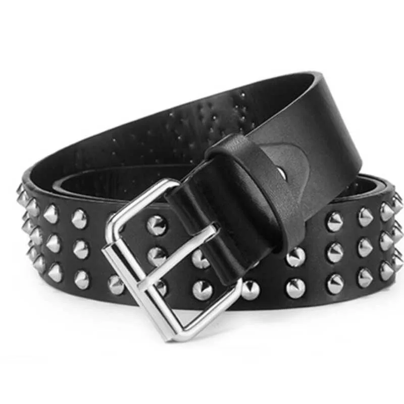Fashion-Bead-Leather-Belt-for-Women-Men-Studded-Belt-Punk-Rivet-Rock ...