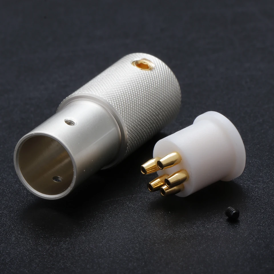LP Record Player Plug Parts 2-Pack 5-Pin Tonearm DIN Connectors - Male ...