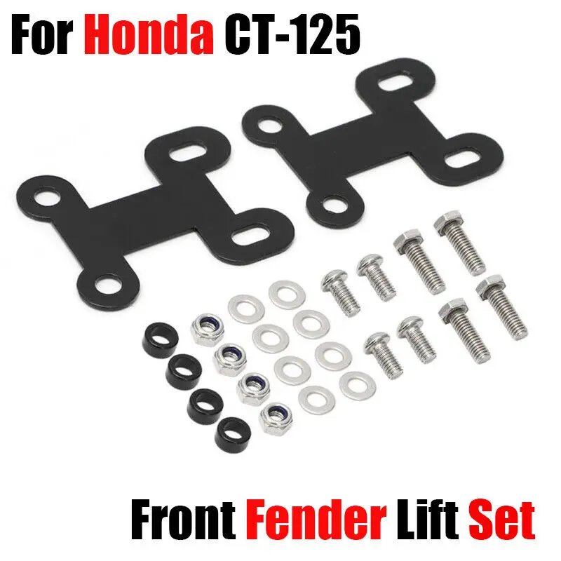 Motorcycle-Front-Fender-Lift-Brackets-Adapters-Mudguard-Parts-Kit-For ...