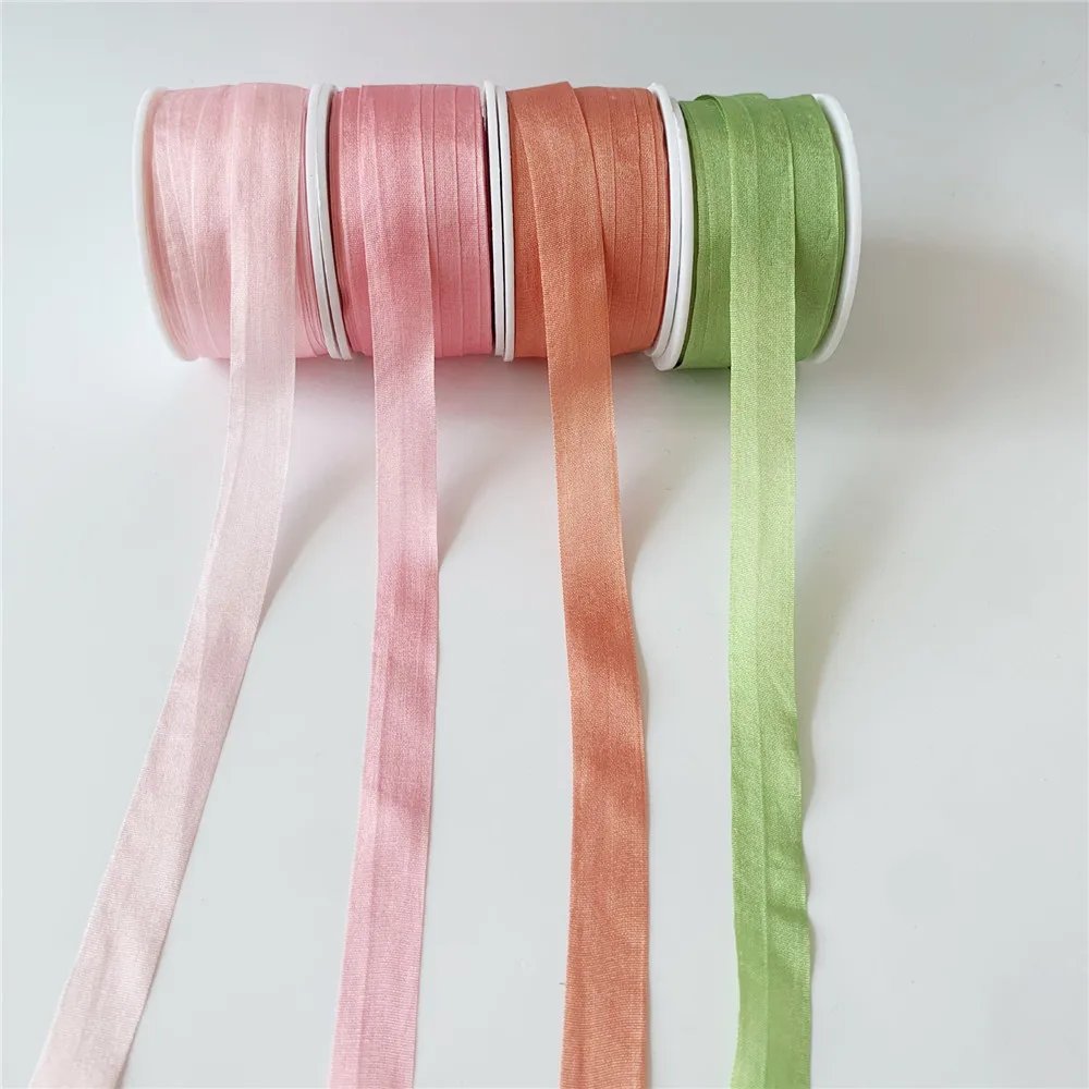 13mm 30Stock Colors 100% Pure Silk Embroidery Ribbon Thin Taffeta Silk ...