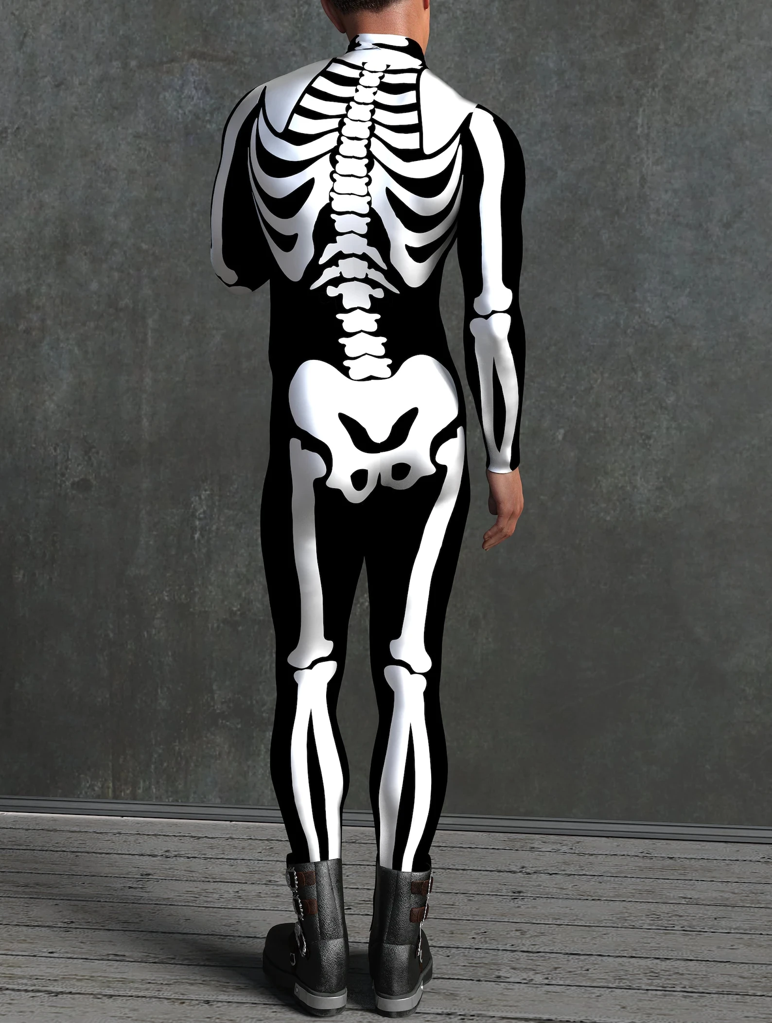 Male Skeleton Costume