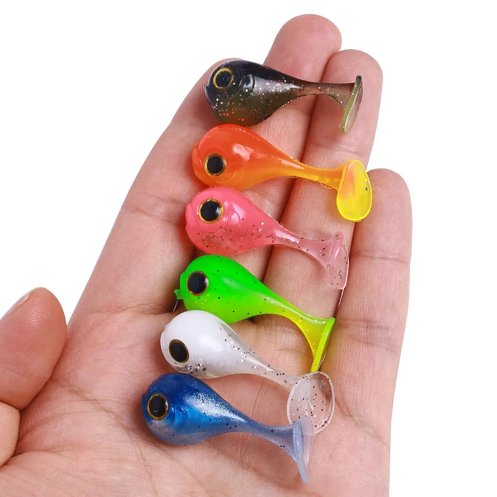 10pcs-bag-tadpoles-fish-bait-soft-creature-rubber-bait-Predator-fishing ...