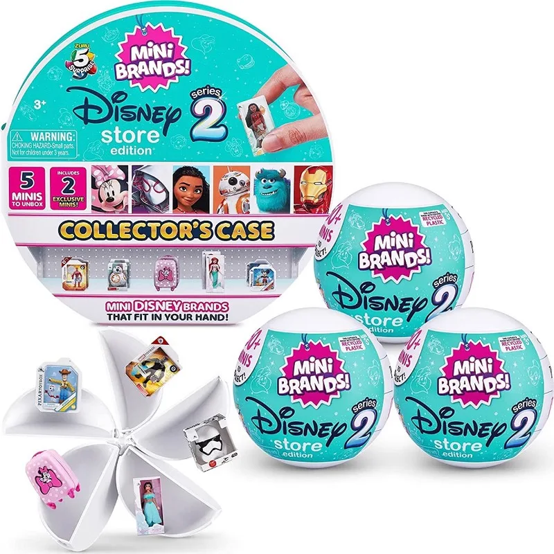Disney-Gashapon-Capsule-Toy-5-Surprise-Mini-Brands-Blind-Ball-Miniature ...
