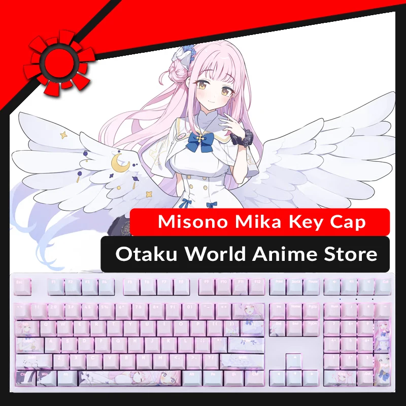 Blue-Archive-Misono-Mika-Cool-Keycap-Otaku-Game-Cosplay-Props ...