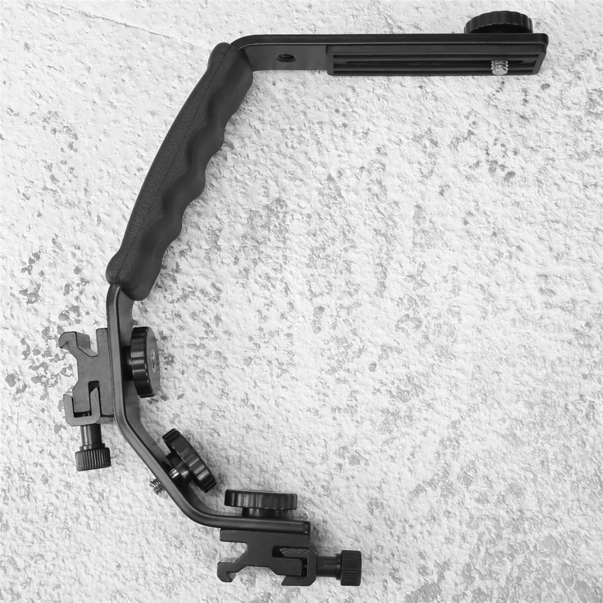 Camera-L-Bracket-Mount-Video-Grip-L-Bracket-Dual-Flash-Cold-Shoe-Mount ...