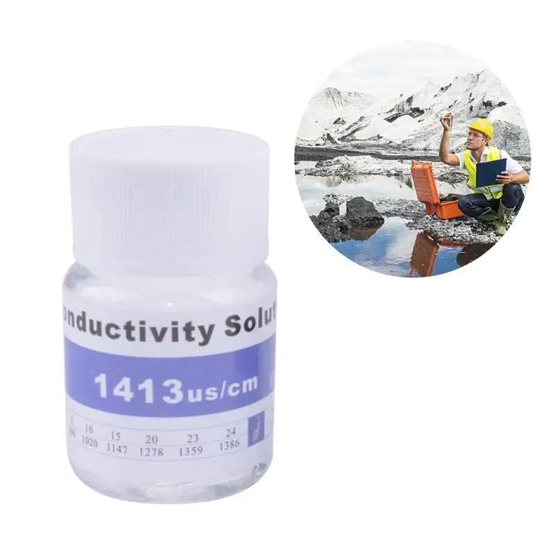 1413 ms/cm Calibration Solution Standard Conductivity Salt Calibration ...