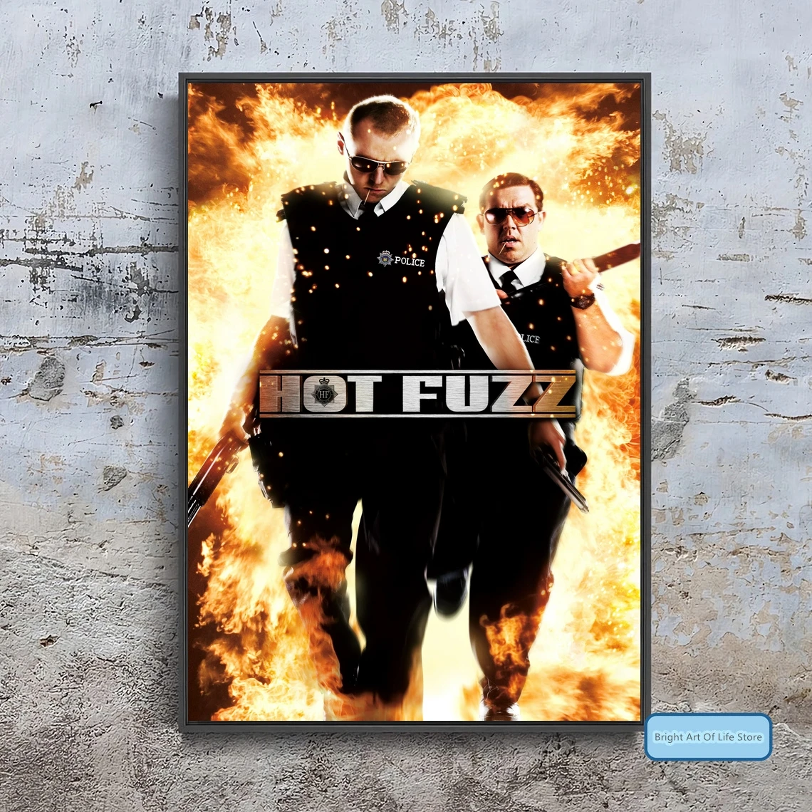 Hot Fuzz Movie Poster