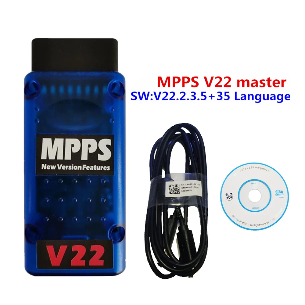 Unlock MPPS V22 ECU Chip Turnning MPPS Master V22.2.3.5 Multi languages ...
