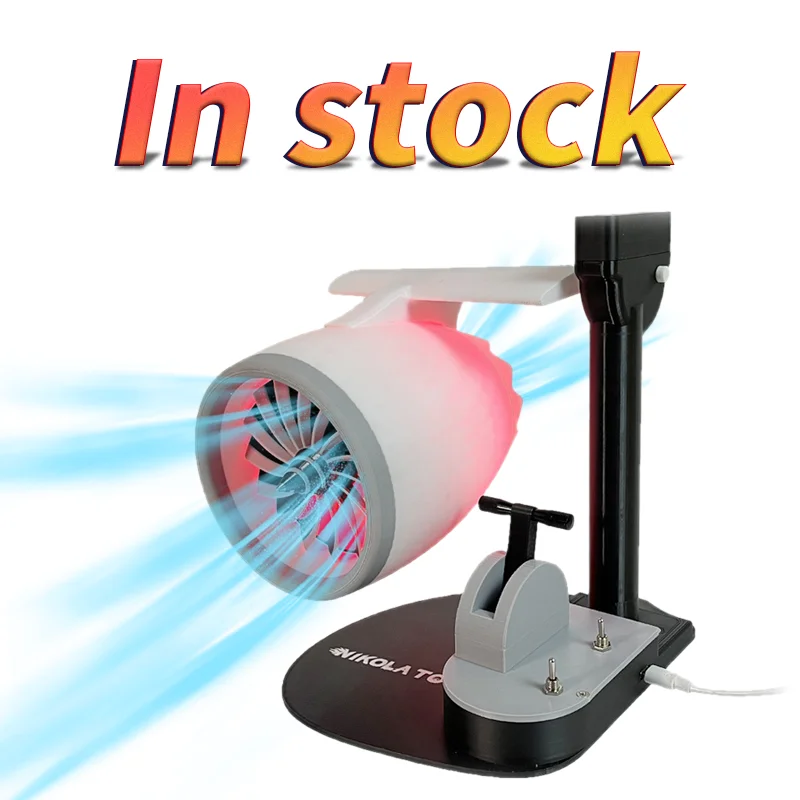 JetFan-Turbofan-Desktop-USB-Fan-Creative-Turbofan-Engine-Shape-3D ...