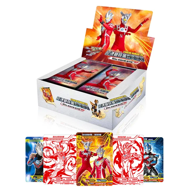 KAYOU Genuine Ultraman Cards Ultraman Trigger Deluxe Edition Bronzing ...