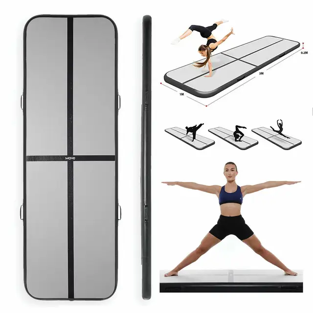 3X1X0.1m Professional Sports GYM Mat Inflatable Air Gym Air Track for ...