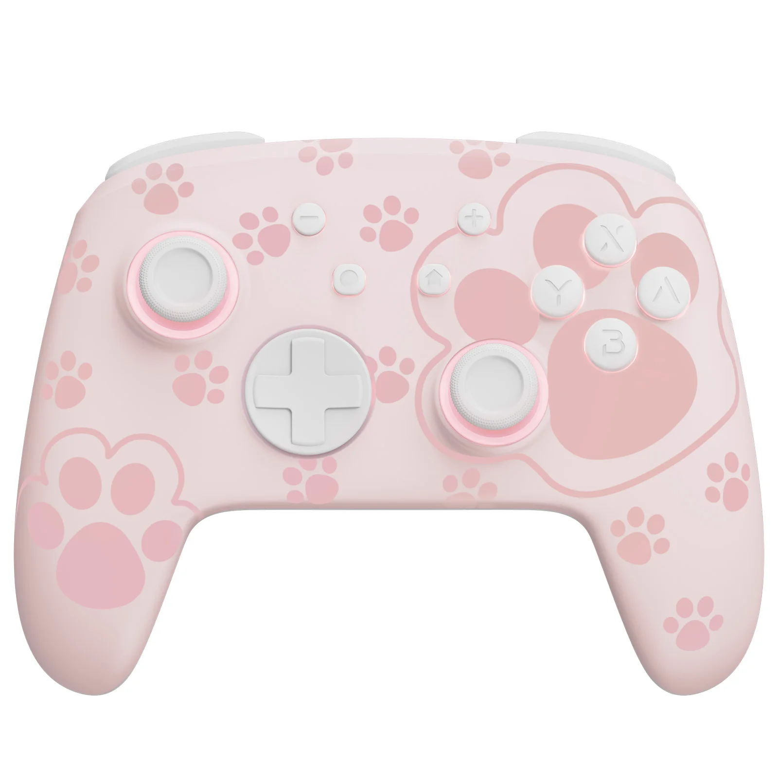 FUNLAB-patr-n-luminoso-de-Pata-de-Gato-rosa-para-Nintendo-Switch-Pro ...