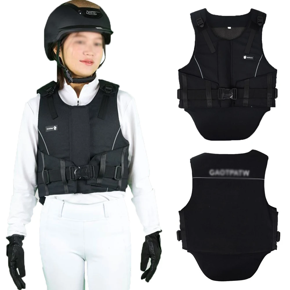 Specialized Horse Riding Vest Equestrian Rodeo Equestrian Safety Vest ...
