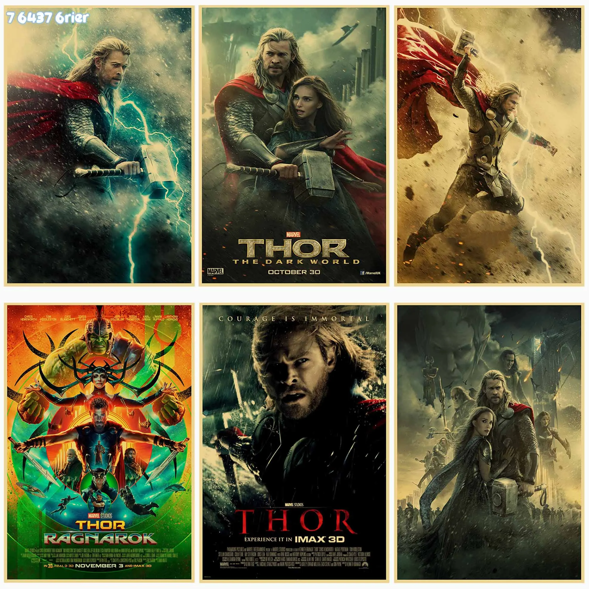 Thor The Dark World Imax Poster