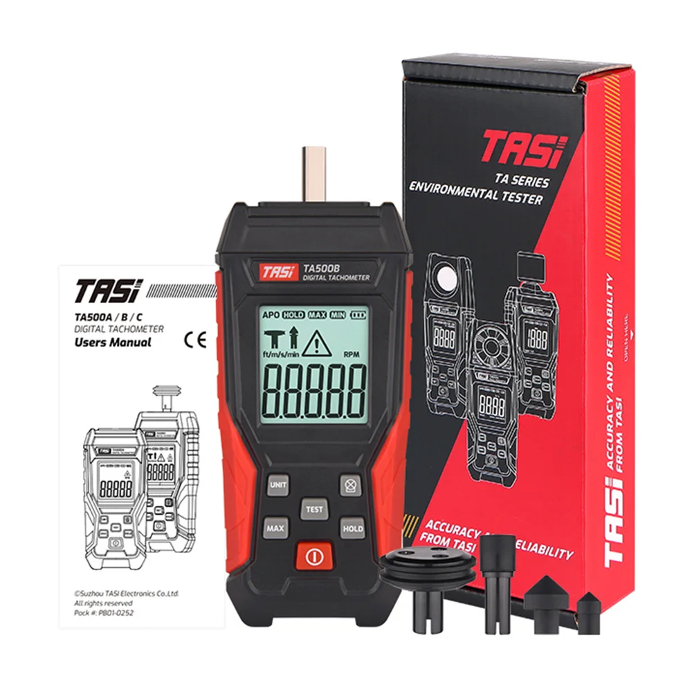 Digital-Contact-Tachometer-Portable-Contact-Measurement-Speed-Tach ...