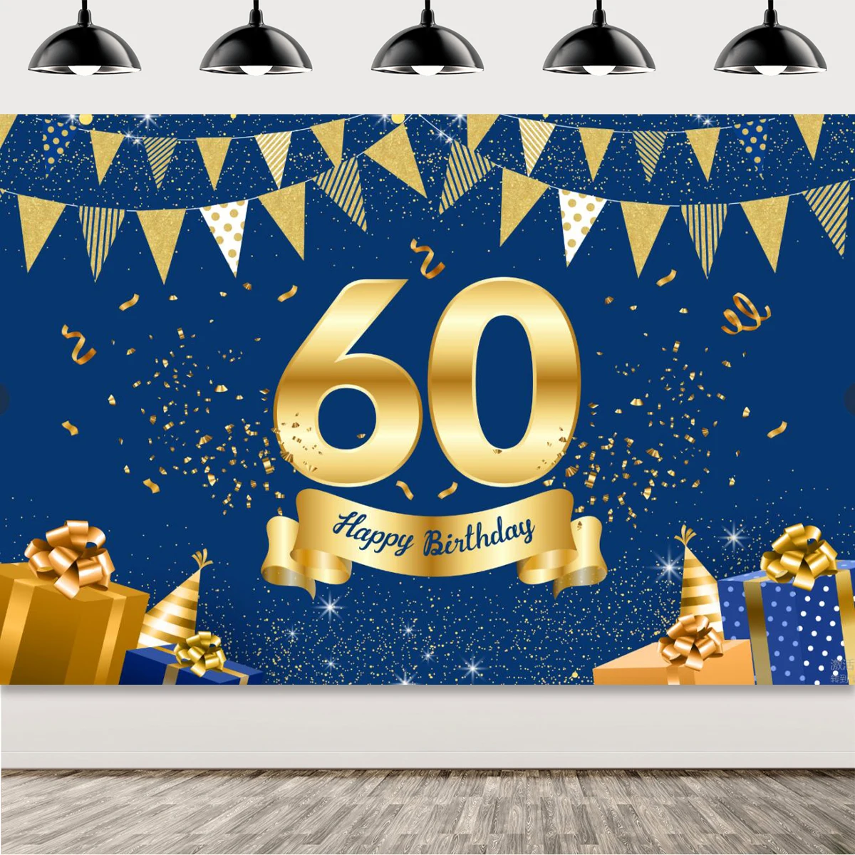 Super-Large-60th-Birthday-Banner-60th-Birthday-Party-Decor-Banner-Happy ...