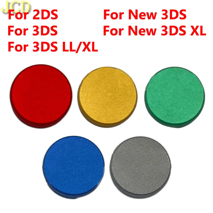 JCD 1PCS For 2DS 3DS 3DSXL 3DSLL Analog Controller Metal Stick Cap 3D ...